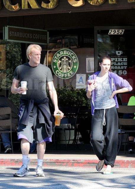 John Tesh Grabs a Coffee in Bel Air - StarzLife